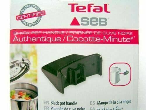 TEFAL SEB 790098 BLACK POT HANDLE PRESSURE COOKER AUTHENTIQUE COCOTTE ...