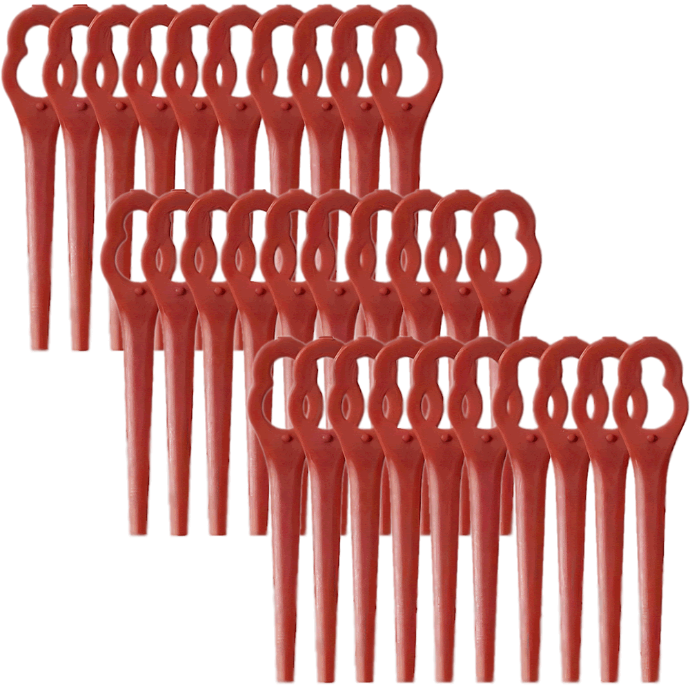 Thirty Blades ALM Compatible Grass Trimmer Plastic Blades 97699 2002706 ...