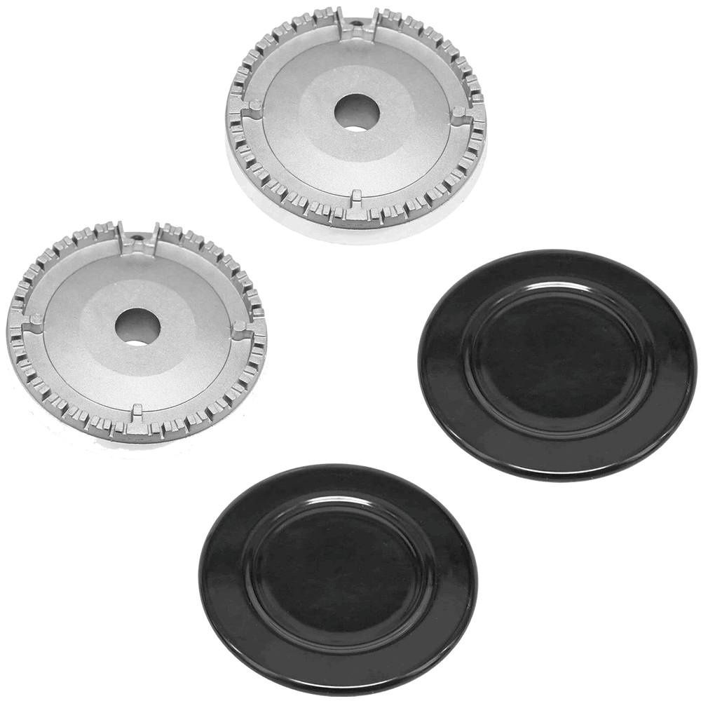 Twin Pack Crown Cap 100M Diameter 17Mm Gas Hob Top Crown Bore Burner ...