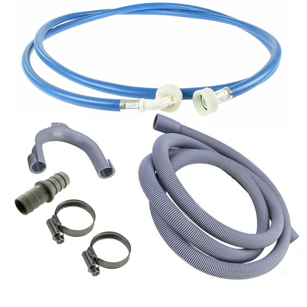 Water Drain Hose Cold Fill Pipe Washing Machine Dishwasher Extension ...
