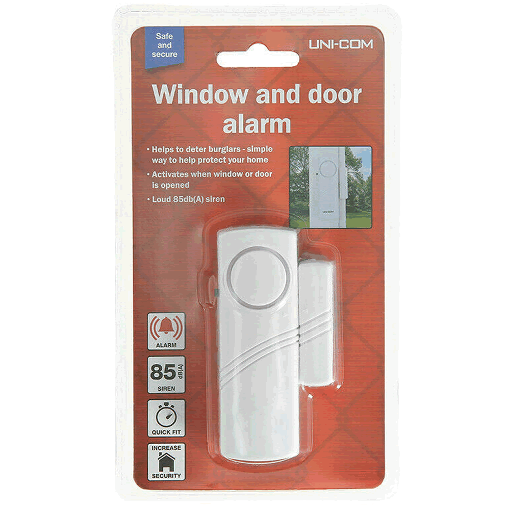 Wireless Security Entry Burglar Alarm And Sensor System Ideal Window ...