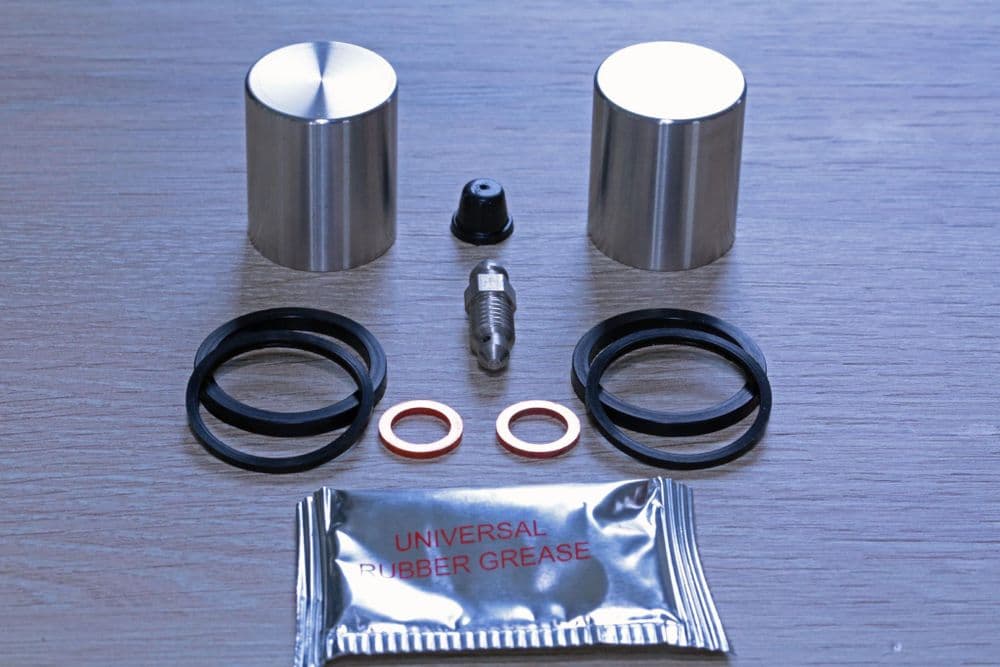 ADVENTURER 900 "REAR" Brake Caliper Piston & Seals Kit Stainless Steel ...