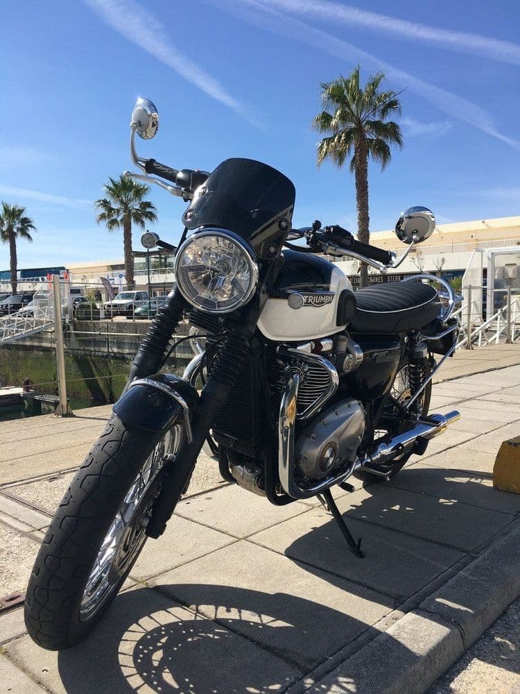 Bonneville T100/T120 2002/19 Dart Piranha Fly Screen Triumph T120 2016 ...