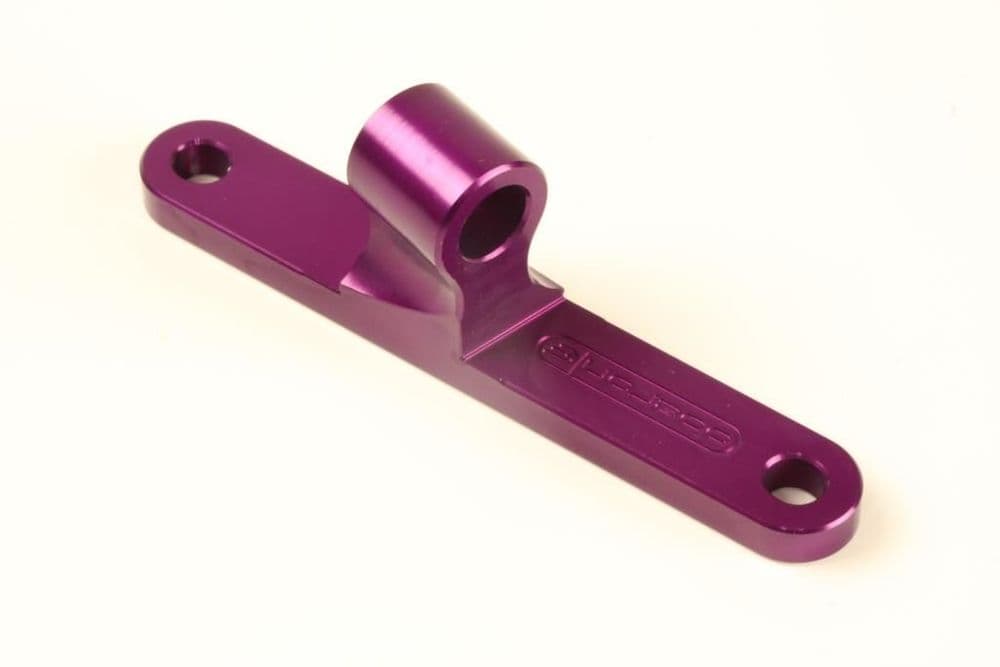 Bonneville Twins Clutch Terminator Bracket & Bellows PURPLE