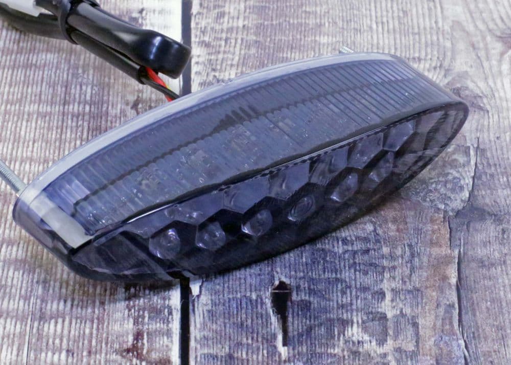 CATEYE LED Mini Taillight NUMBER1 SMOKE lens With License Plate Light E ...