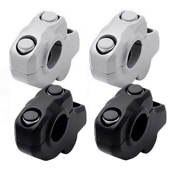 Handlebar Risers "Barbacks" For Triumph 22mm/7/8" Tubular Handle Bars ...