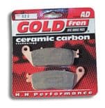 ROCKET 3 "REAR BRAKE PADS" Goldfren "HH" GF106 1xPair