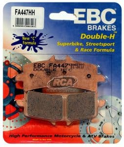 SPEED TRIPLE 1050 12on EBC Brake Pads "Full Front" Radial Caliper/5 ...