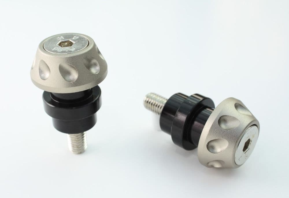 Spool s Paddock Stand Bobbins Daytona 675 Upto 2009 M6 TITANIUM CLEARANCE