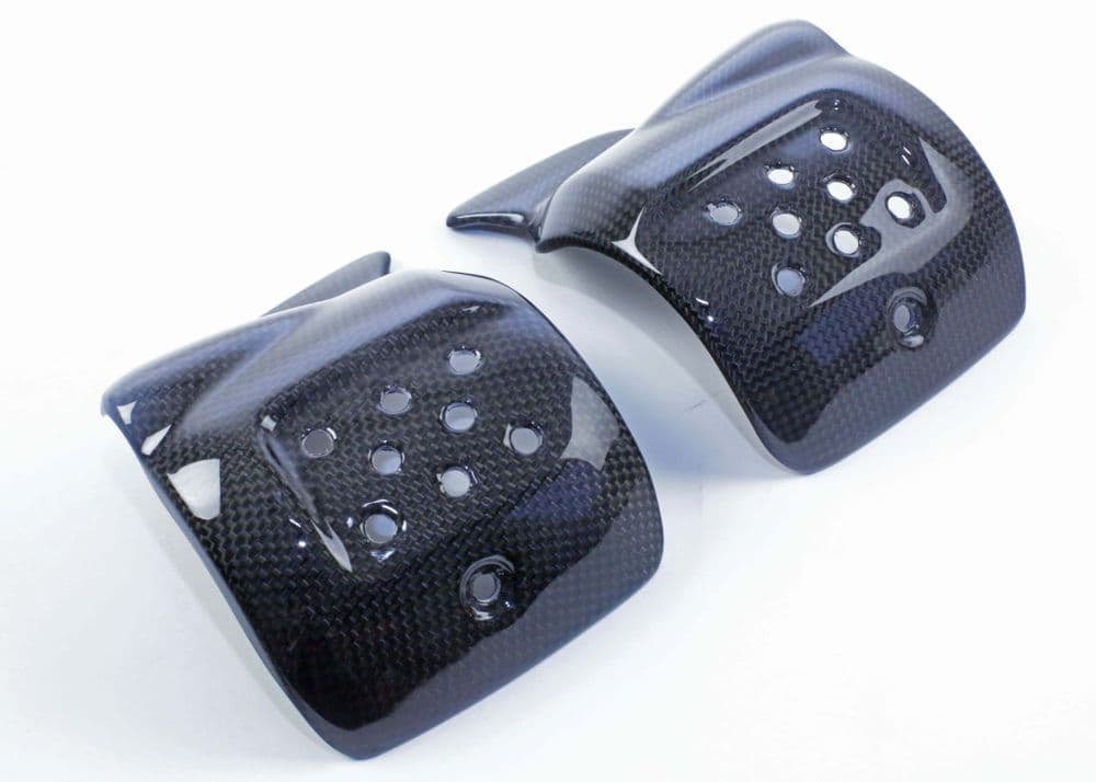 Street Twin 900 Air Intake Covers Carbon Fibre A9618181 2017on LC Models