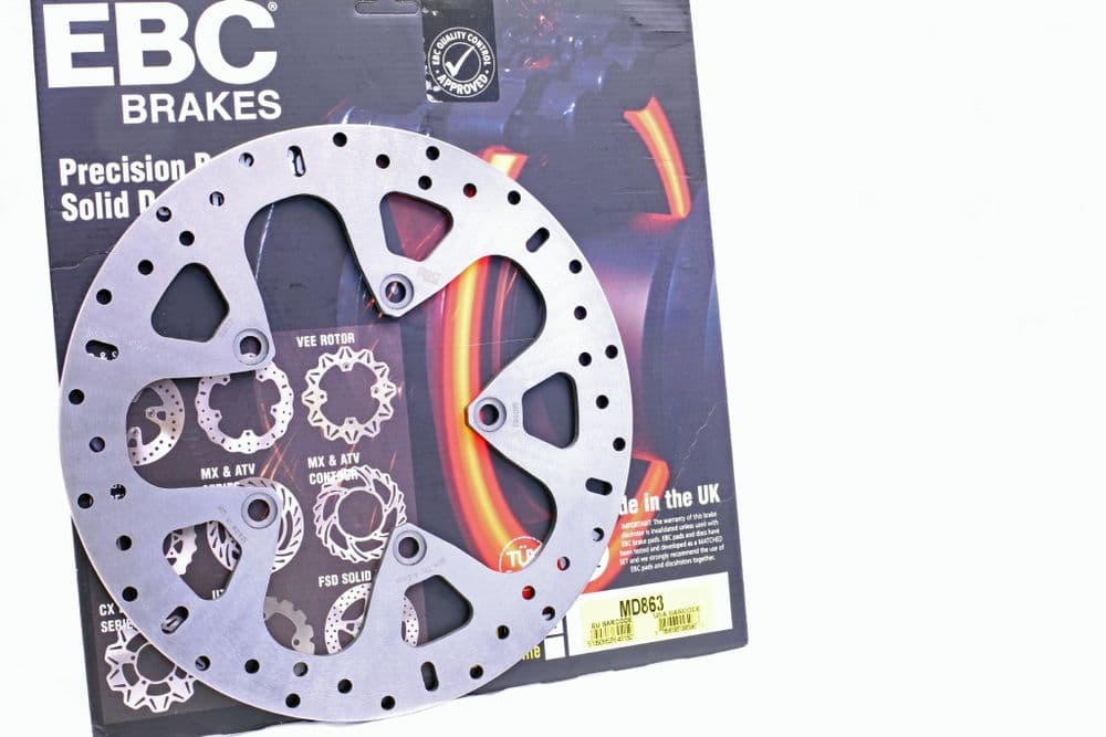 TIGER Explorer 1215cc EBC Rear Brake Disc EBC MD863 KBA/TuV