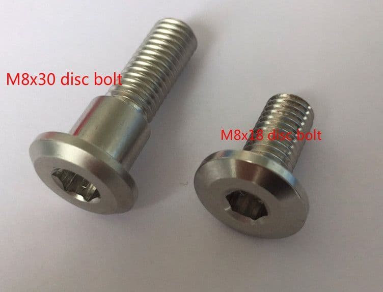 Titanium Steel Disc Bolt L 18mm Priced Individually T2029090