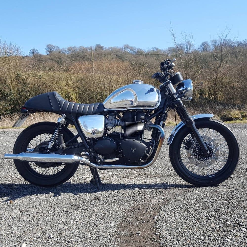 Triumph Bonneville Thruxton Custom PetrolGas Tank - EFI Models Only ...