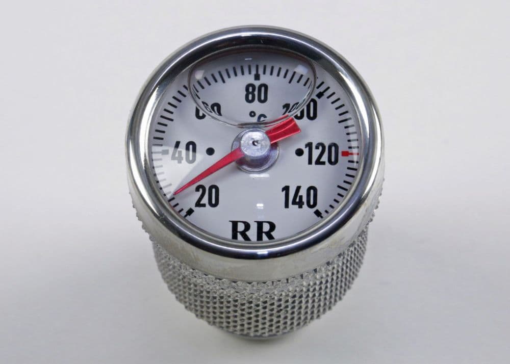 TRIUMPH Oil Temperature Gauge Celsius White Face 3 Cylinder Models