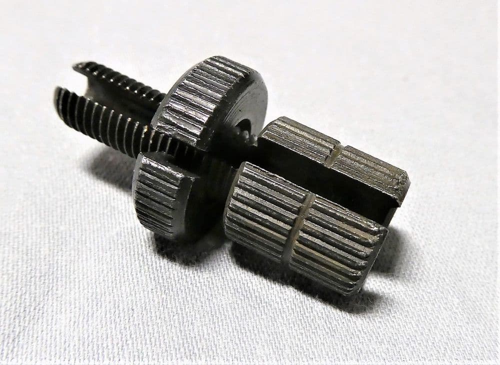 Aprilia / Moto Guzzi Clutch Cable Adjuster - Black AP8118348