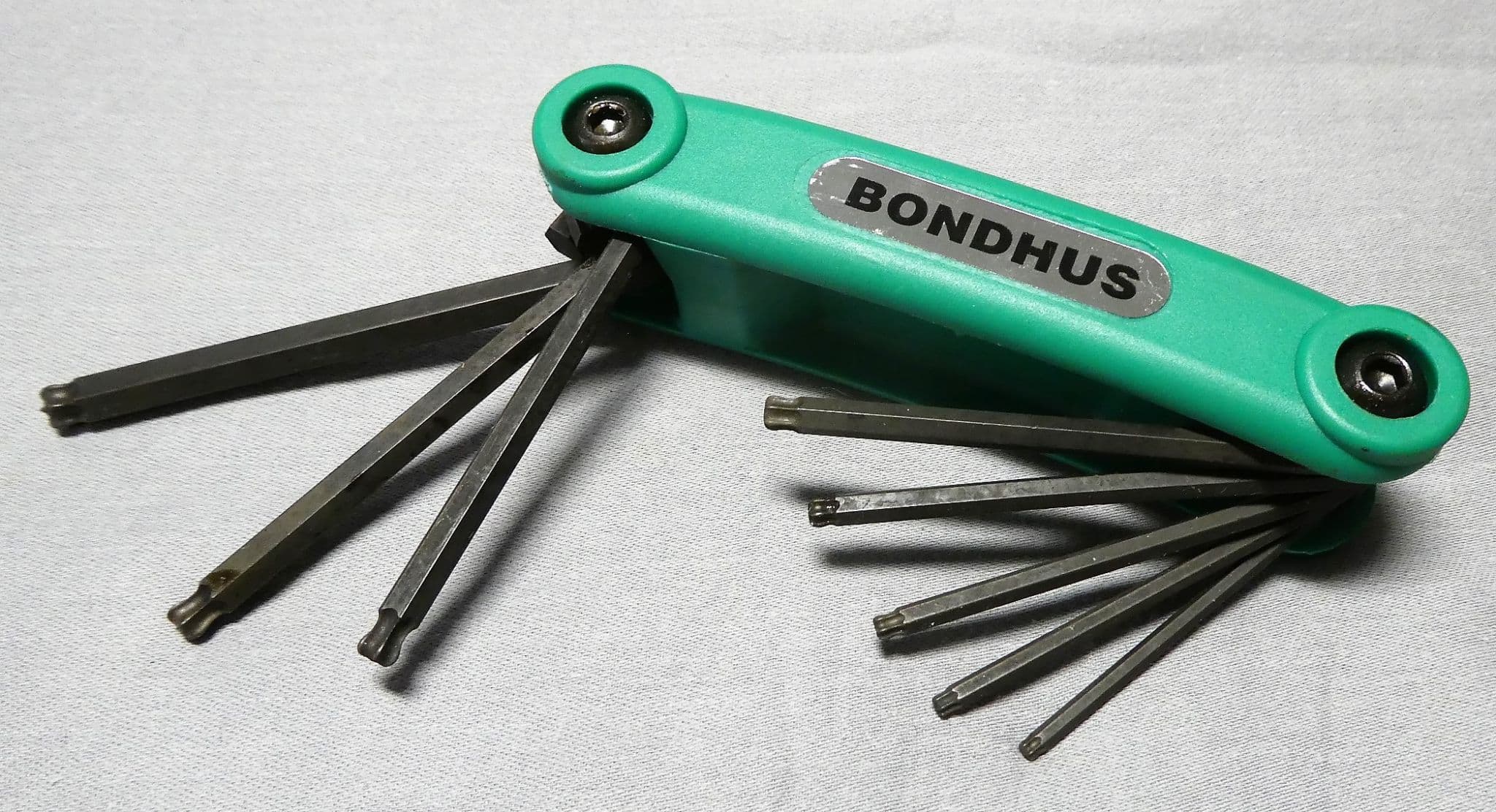 Bondhus Tools 8-piece Ball-Star Fold-up Key Set BN-11432