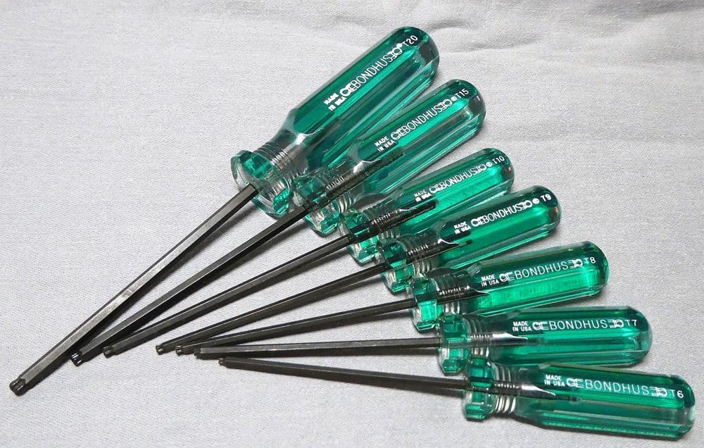 Bondhus Tools Ball-Star 7-piece Screwdriver Set STX7
