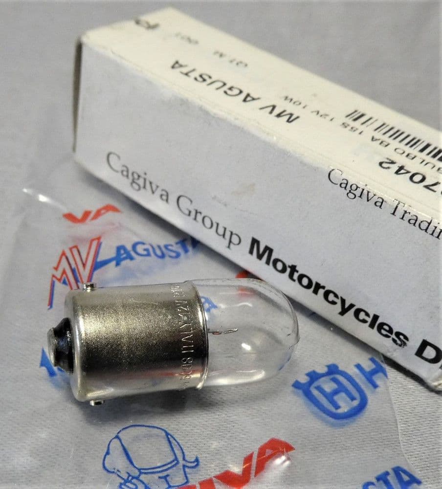 Cagiva Indicator Bulb 12V10W BA15s 800097042