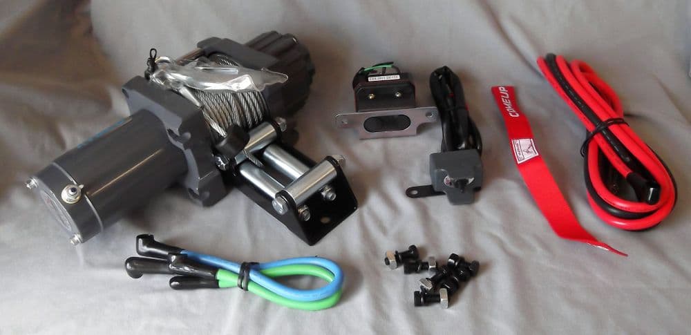 Genuine Kymco Winch Assembly & Fitting Kit 3890A-LFE9-E02