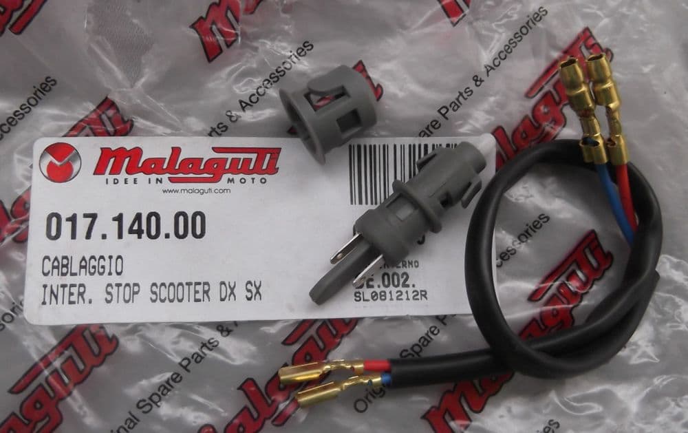 Genuine Malaguti Ciak Centro F10 F12 F15 Brake Stop Light Switch 017 140 00