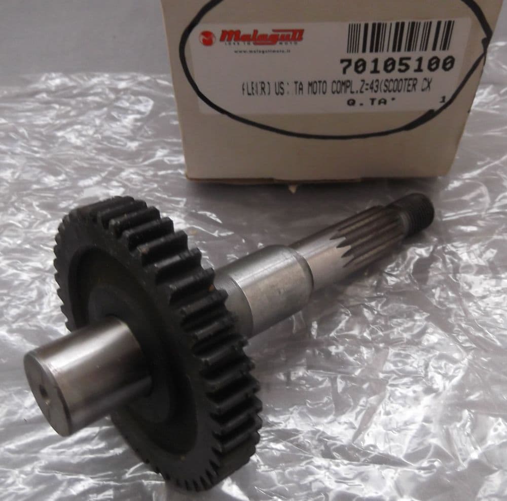 Genuine Malaguti F12 Phantom F15 Fire Fox Transmission Output Shaft 701 ...
