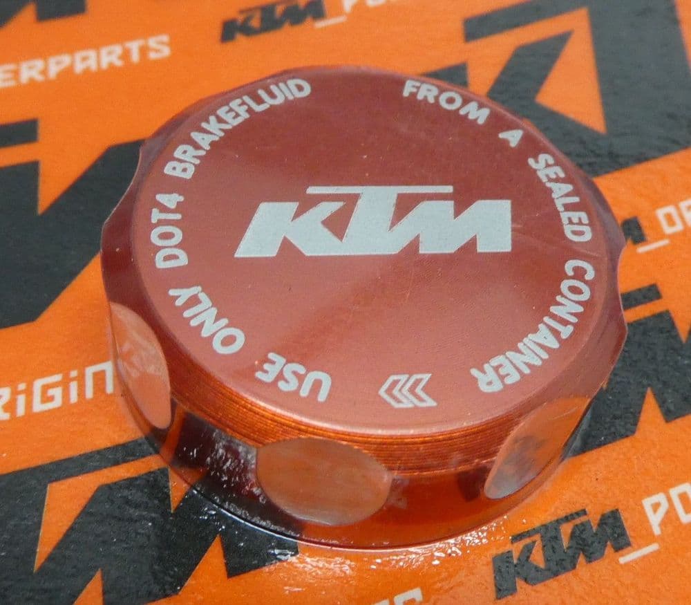 KTM Clutch Reservoir Cover - Orange 61302933100