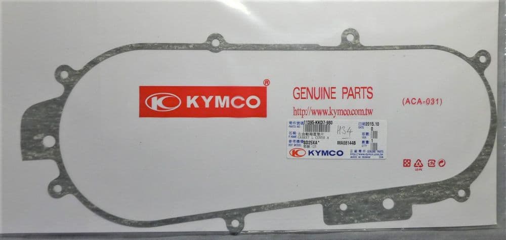 Kymco Agility 125 Drive Belt Cover Gasket 11395-KKD7-980
