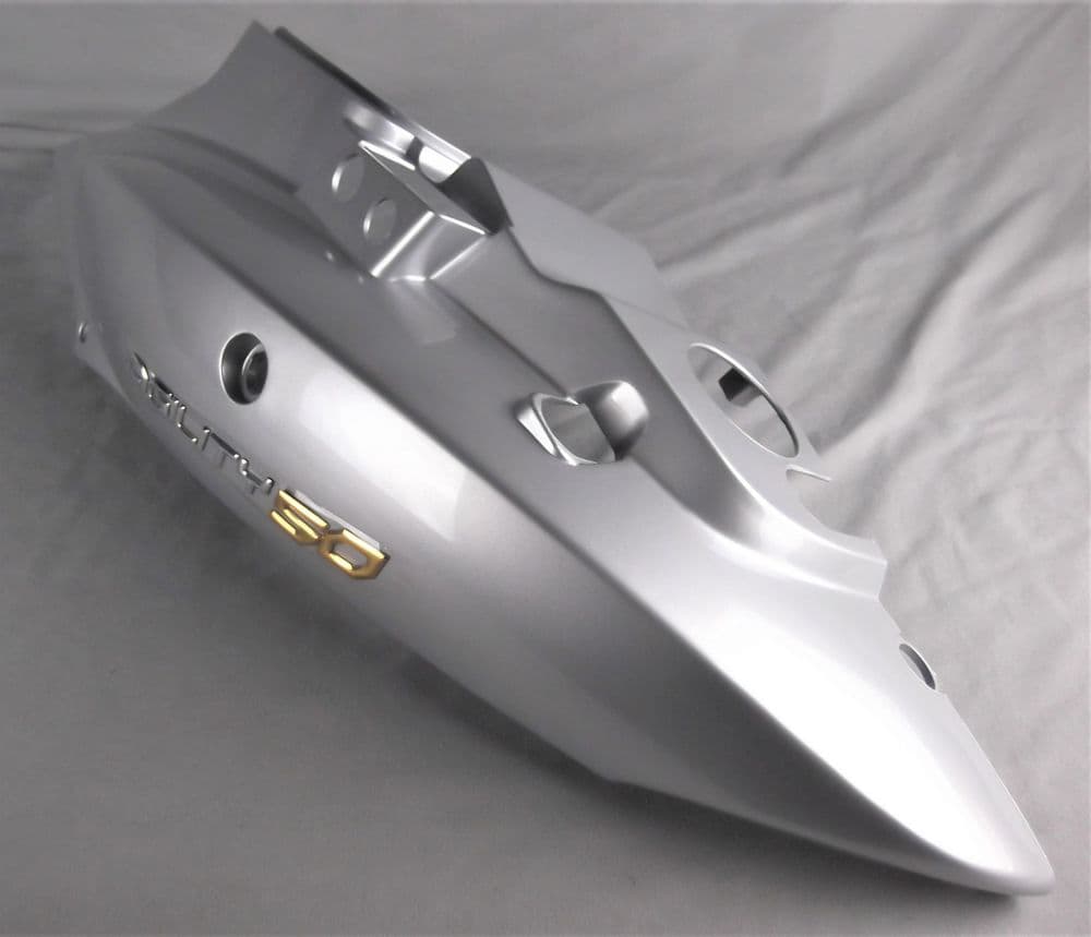 Kymco Agility 50/125 LH Sidepanel - Silver 83600-LCB9-307-N8P