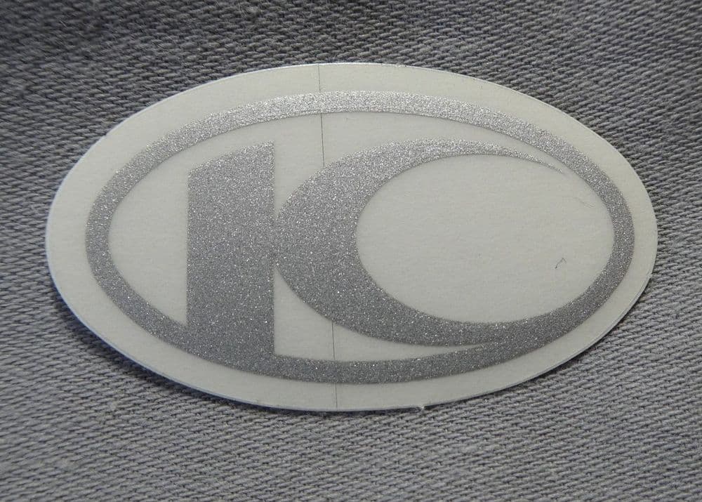 Kymco Decal 45mm Silver 86102-LEJ2-E00-T01