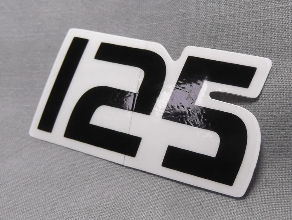 Kymco Super 8 125 Decal - Black 87140-LEJ3-E00-T01