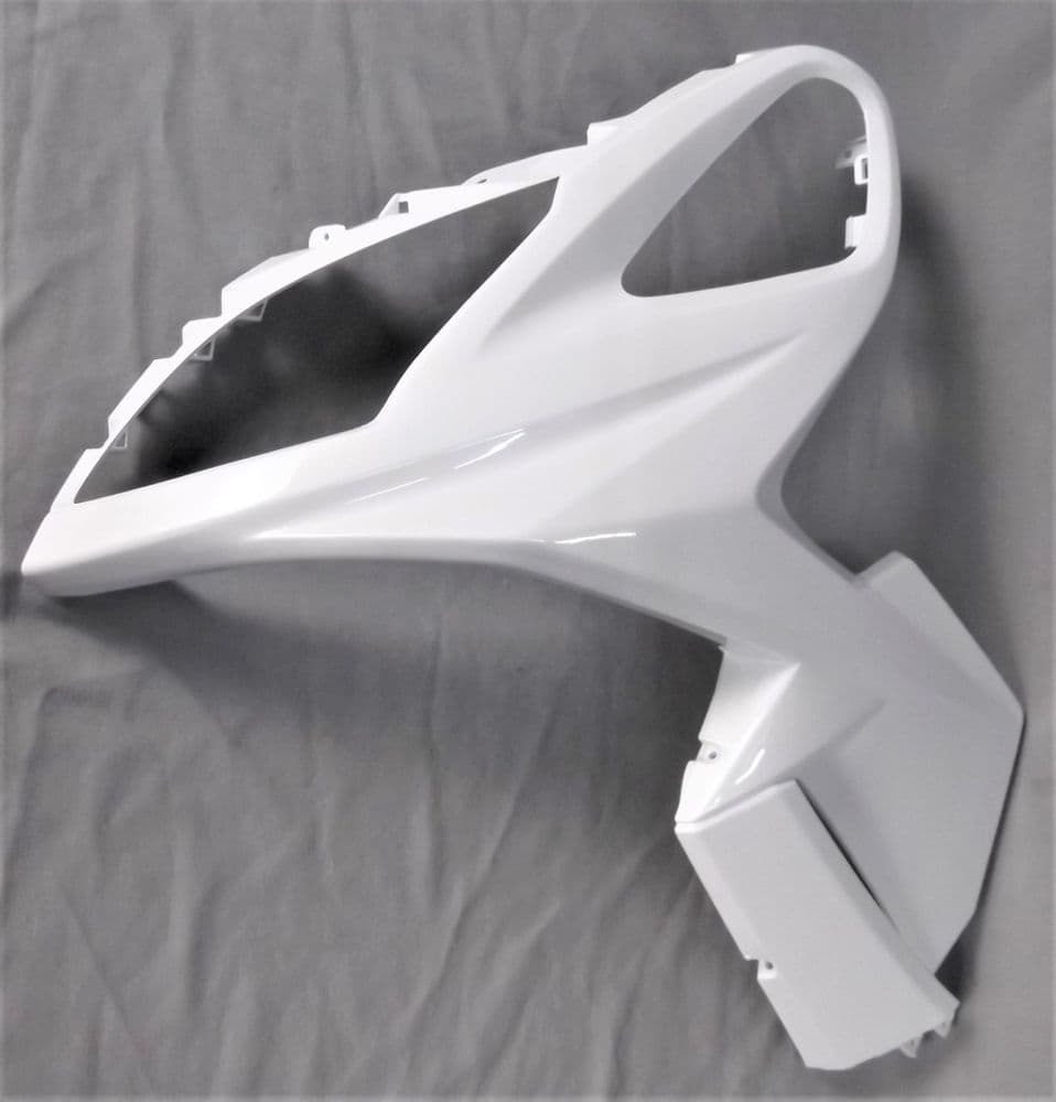 Kymco Super 8 LH Front Panel - White 64303-LEJ2-E10-NVP
