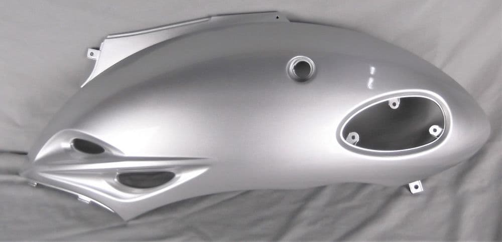 Kymco Yup 50 LH Sidepanel - Silver 83600-KKD6-E00-N8P