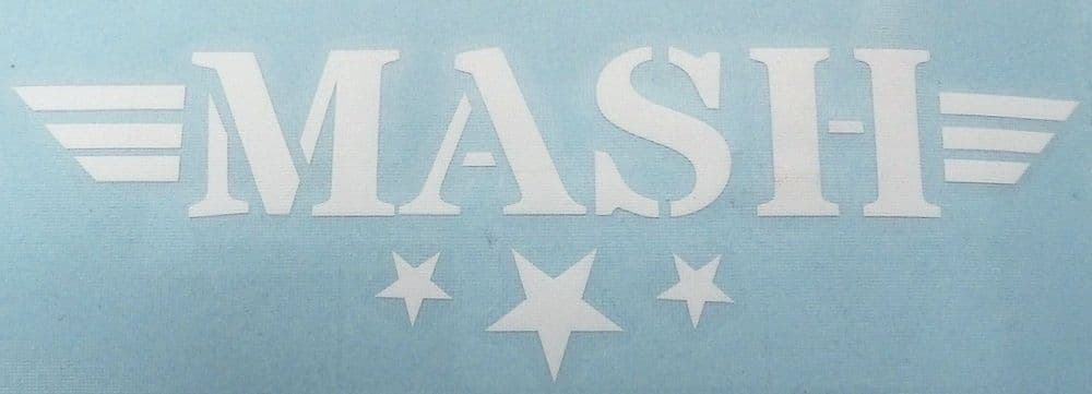 MASH Force 400 Fuel Tank Decal - White 16032686A