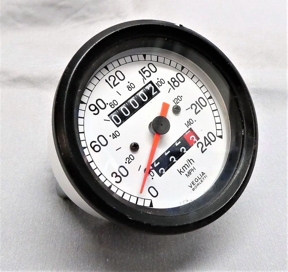Moto Guzzi Daytona Speedometer - White 14761570