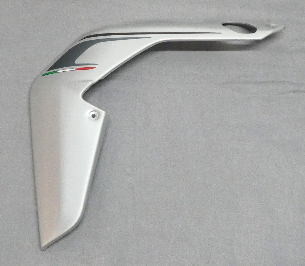 MV Agusta Dragster 800 LH Radiator Duct - Silver 80A0B8925