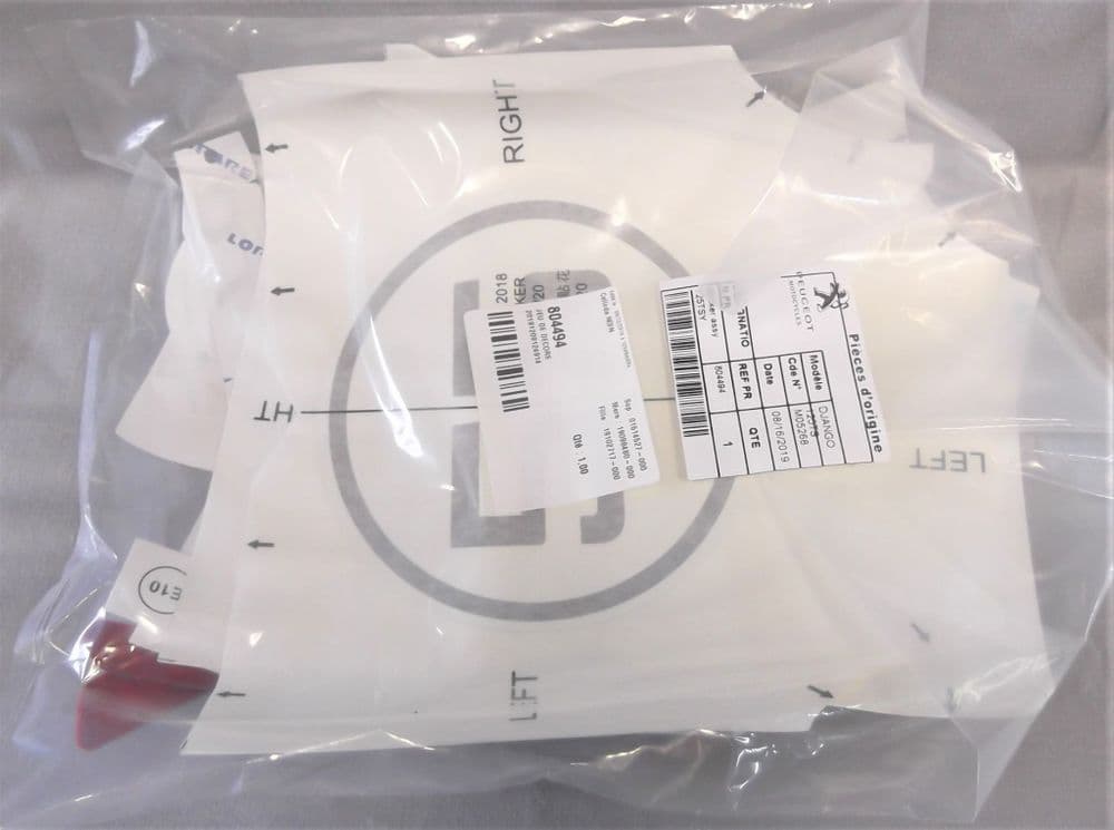 Peugeot Django Decal Set PE804494