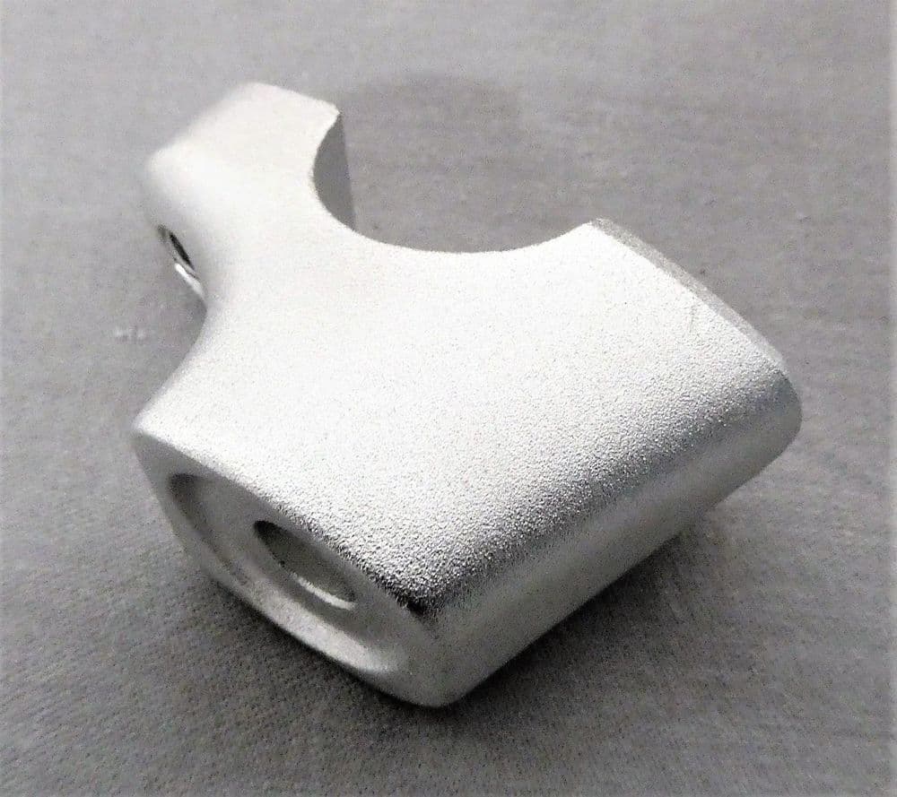 SWM RS300R / SM650R Lower Handlebar Clamp - Silver 8000H2355