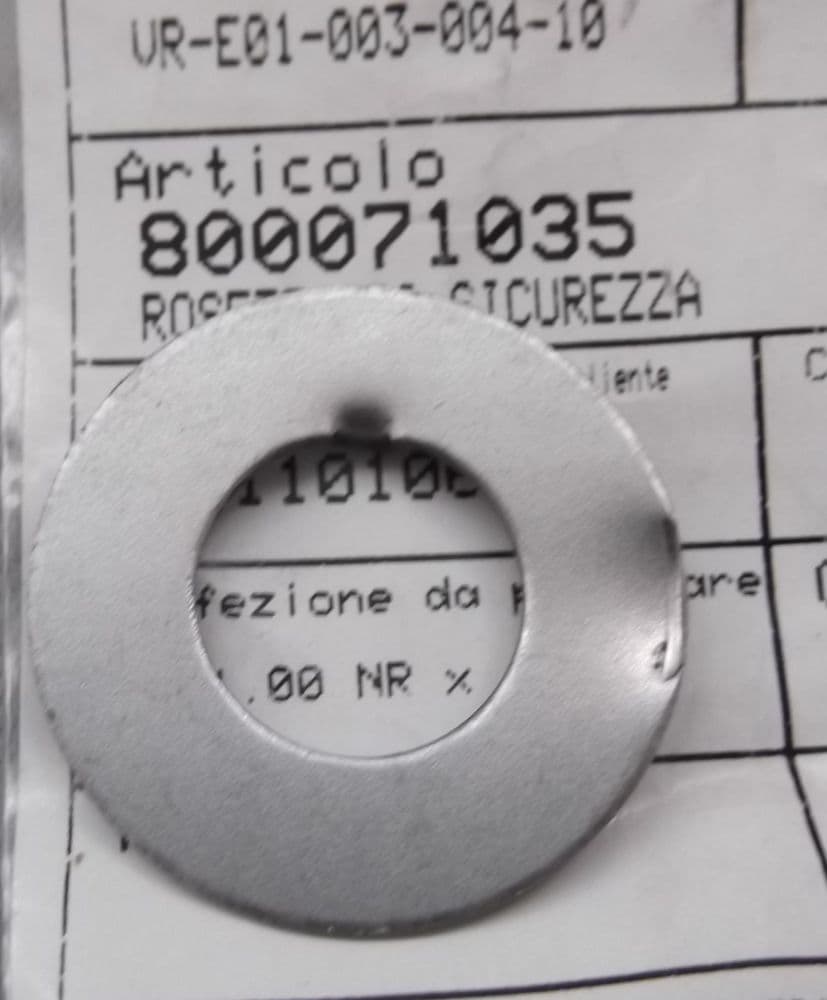 SWM RS650R Balance Shaft Lock Washer 800071035