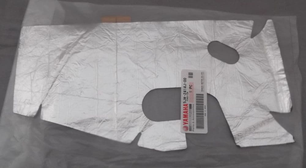 Yamaha FJR1300 Fuel Tank Front Heat Insulator Panel 5JW-2414K-00