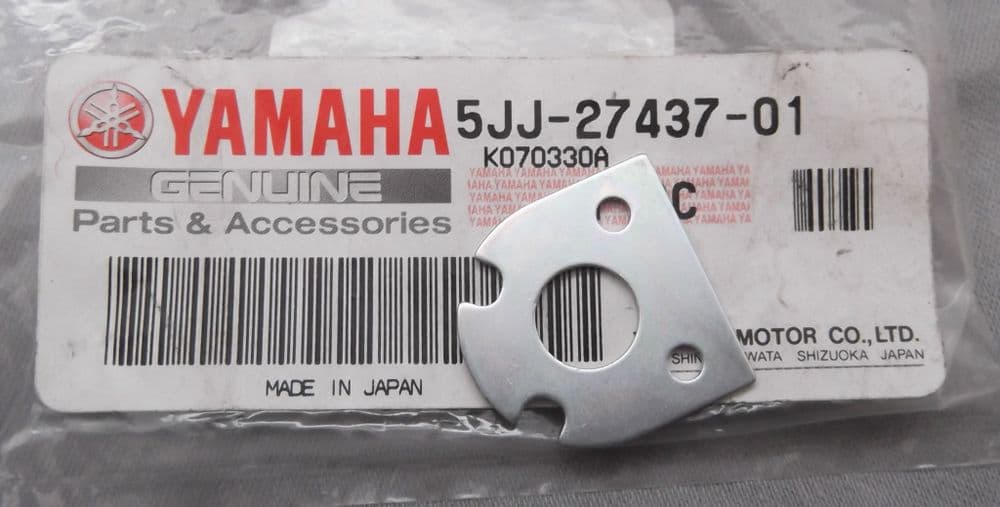 Yamaha YZF-R1 Rear Footrest Detent Plate 5JJ-27437-01