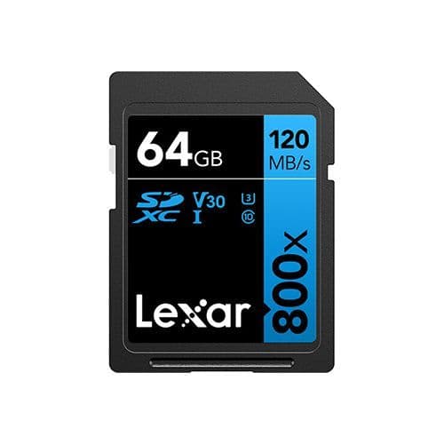 Lexar 64GB BLUE series SDXC 120MB/s | SRB-Photographic.co.uk