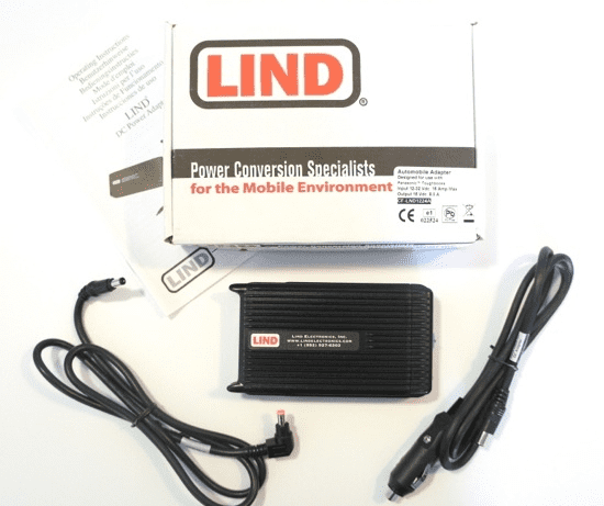 Lind CF-LND80S-FC DC Ruggedised Automobile Power Adapter - 12V