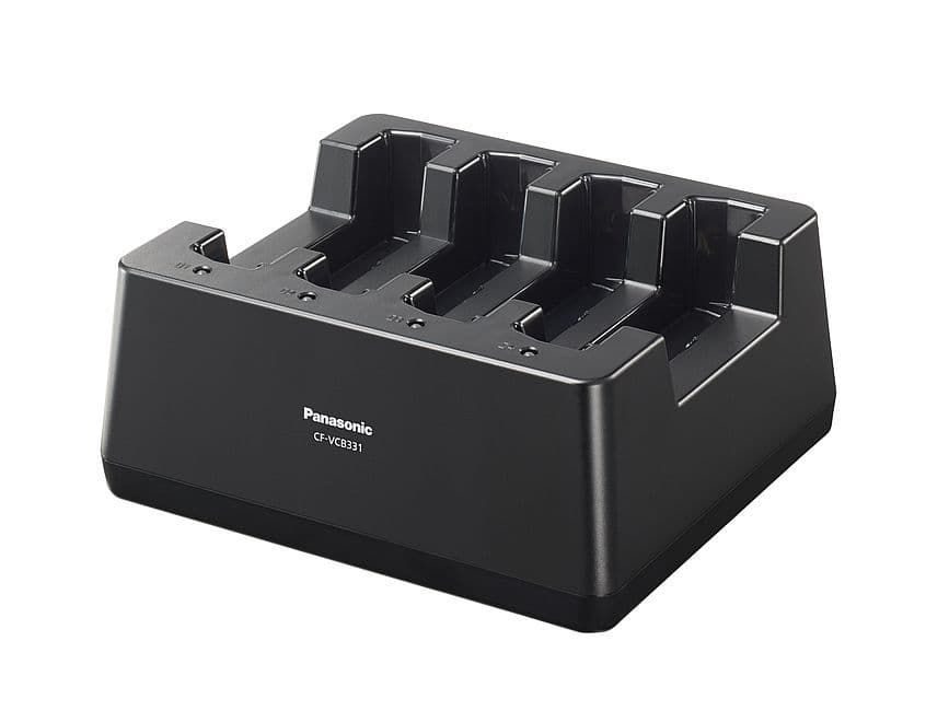 Panasonic Toughbook CF-33 4-Bay Battery Charger CF-VCB331E | Pan-Toughbooks