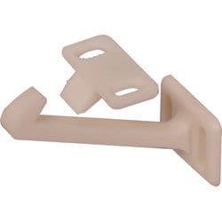 2 X Child Proof Cupboard Draw Door Safety Catch Screw
