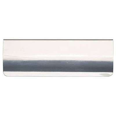 280mm x 80mm POLISHED CHROME INTERIOR INNER FLAP LETTER BOX TIDY