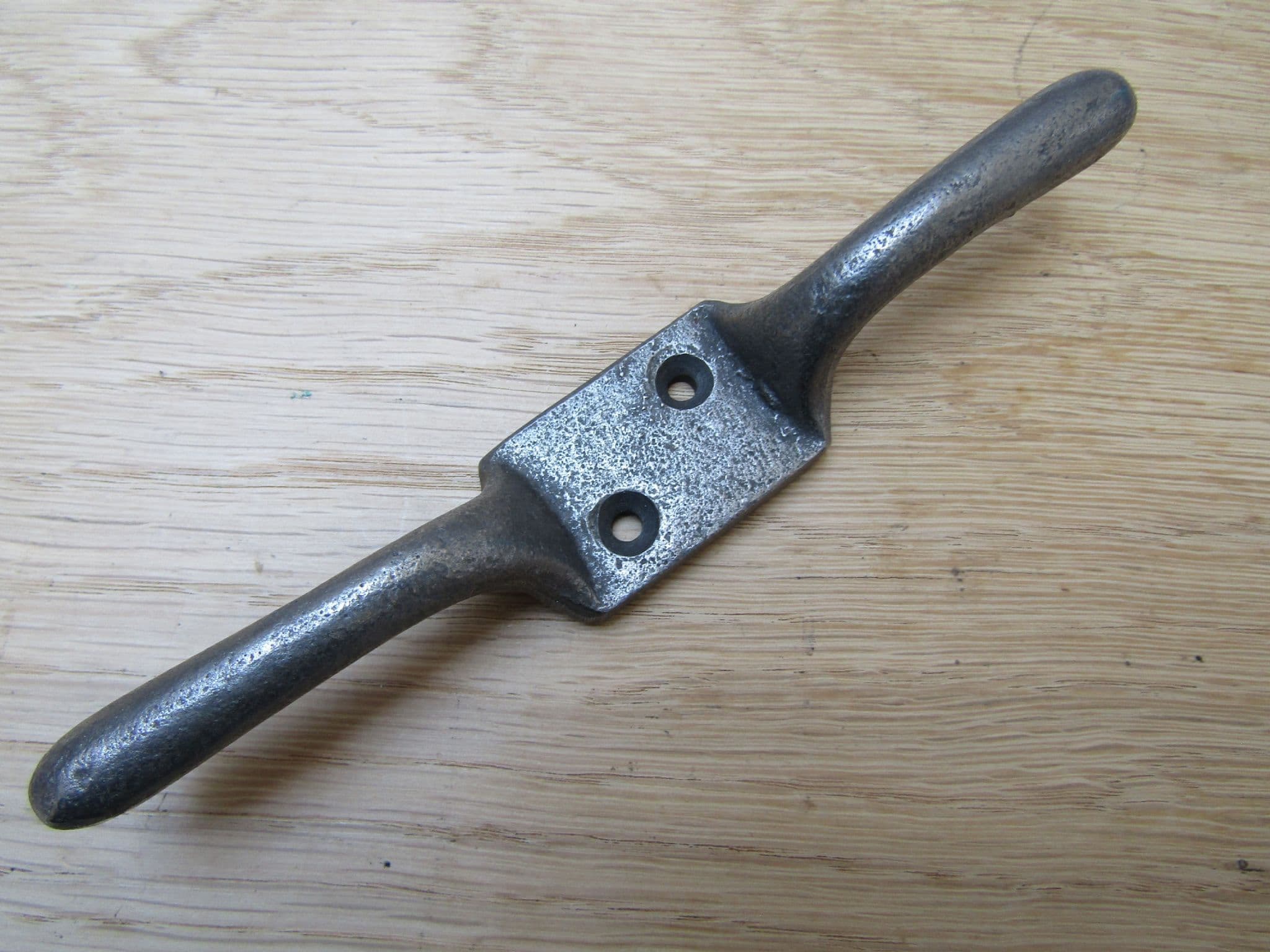 6" Cast Iron Cleat Hook Antique Iron