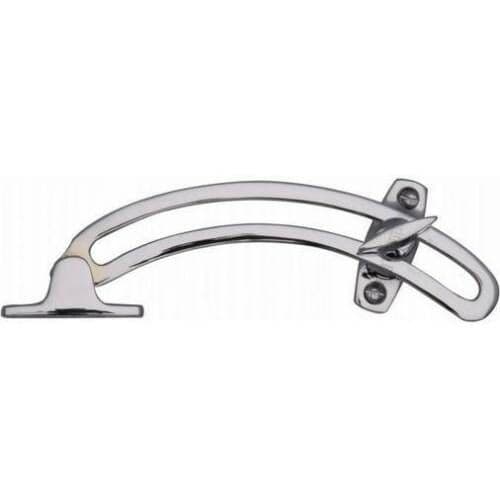 Adjustable Locking Quadrant Stay Polished Chrome