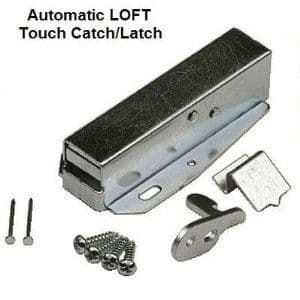 Attic Cupboard Loft Door Hatch Latch Touch Push Catch