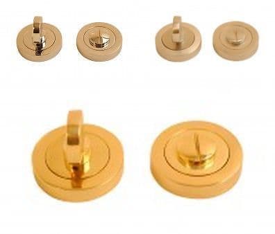 Bathroom Door Lock WC Thumbturn Thumb Turn & Coin External Emergency ...