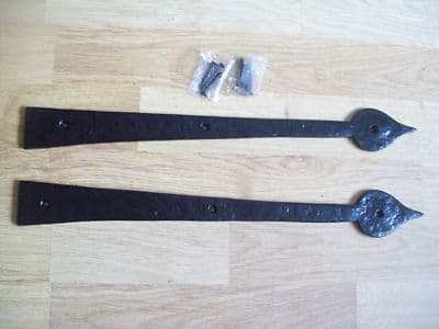Black Antique Cast Iron Decorative False Hinge Fronts
